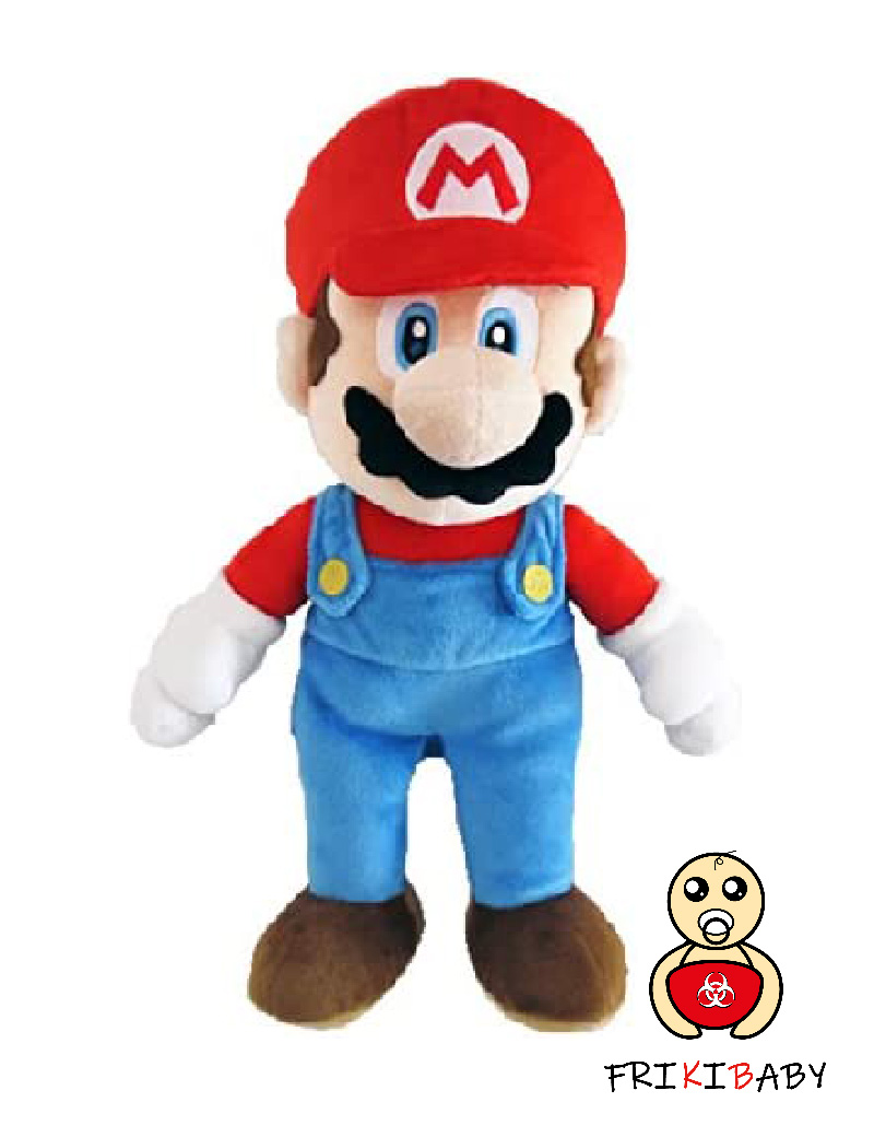 Peluche Mario Bros oficial SUPER MARIO 20cm | BallenaEstelar.es